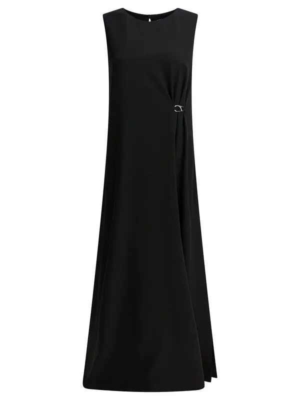 Herno Sleeveless Long Dress - Black