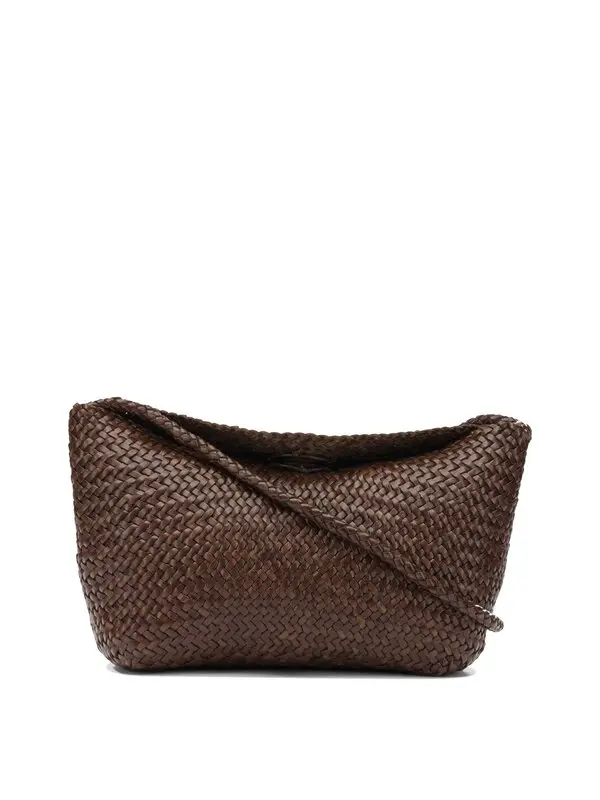 Dragon Diffusion Corsina Small Shoulder Bag - Brown