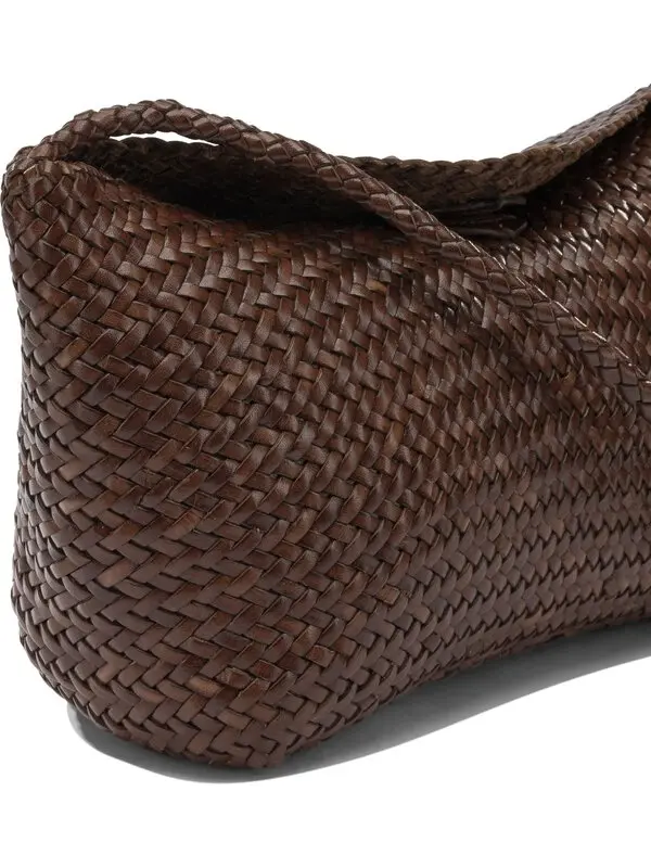 Dragon Diffusion Corsina Small Shoulder Bag - Brown
