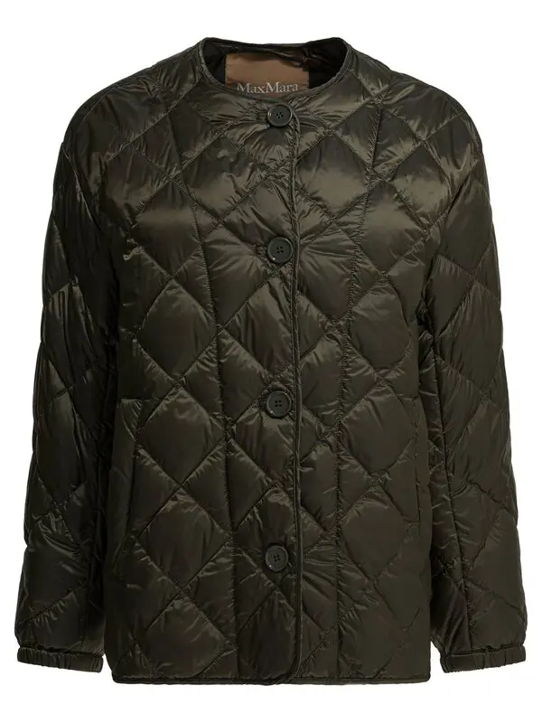 Max Mara Canvas Down Jacket