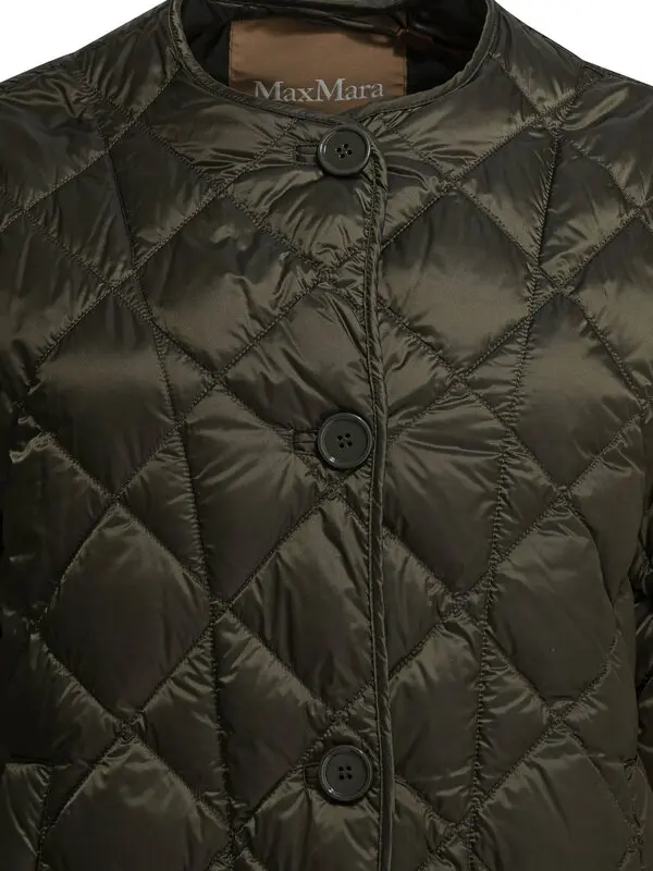 Max Mara Canvas Down Jacket
