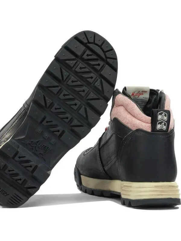 AUTRY Malga Combat Boots - Black