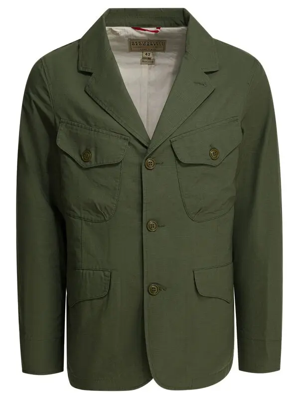 MANIFATTURA CECCARELLI Bush Lightweight Jacket - Green