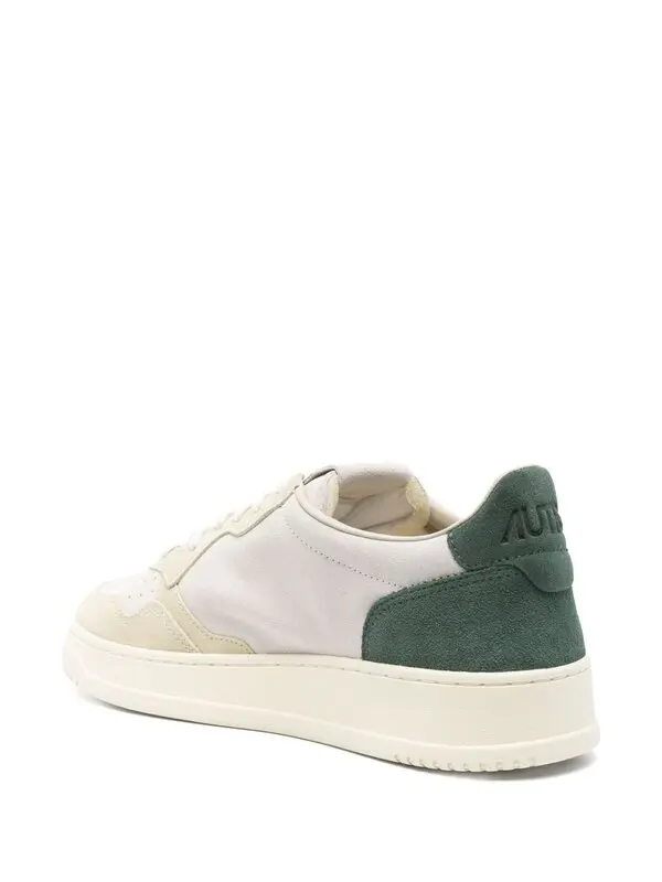 AUTRY Medialist Low Leather Sneakers - Green