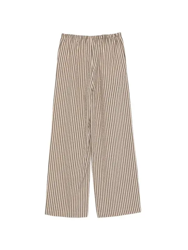 ALYSI Cotton-blend Pants - Beige