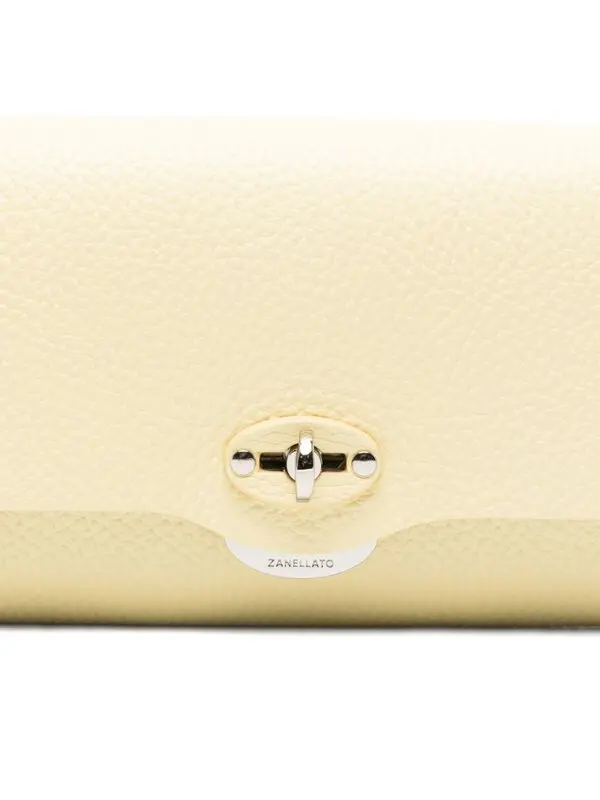 ZANELLATO Lettera Daily Leather Clutch
