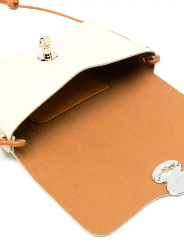 ZANELLATO Lettera Daily Leather Clutch