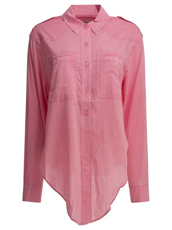 MARANT ETOILE Valiane Shirt - Pink