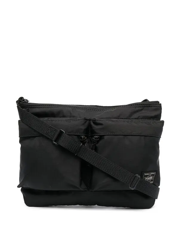PORTER Force Crossbody Bag - Black