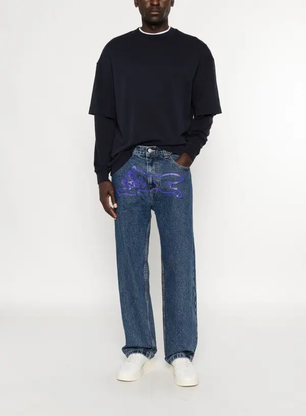 ICECREAM Running Dog Denim Jeans
