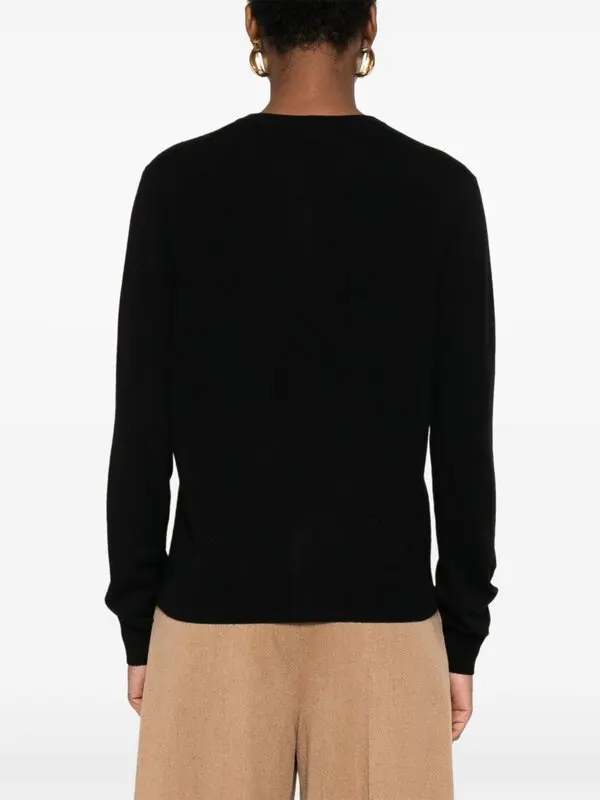 Soft Goat Cashmere Cardigan - Black