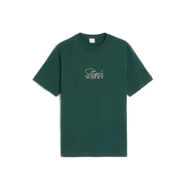 AUTRY Cotton T-shirt With Embroidered Logo