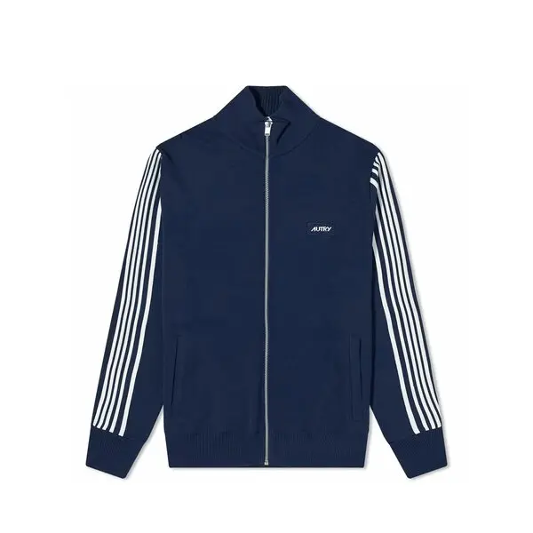 AUTRY Zipped Cardigan - Blue