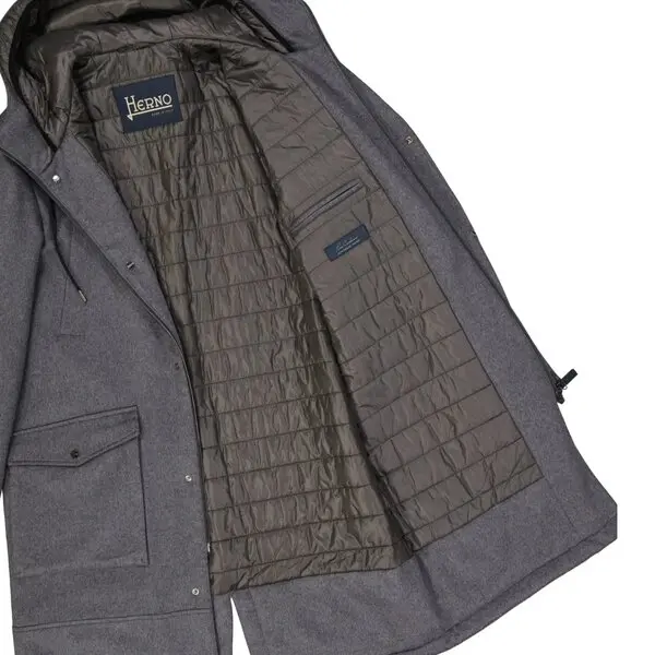 Herno Cashmere Coat - Gray