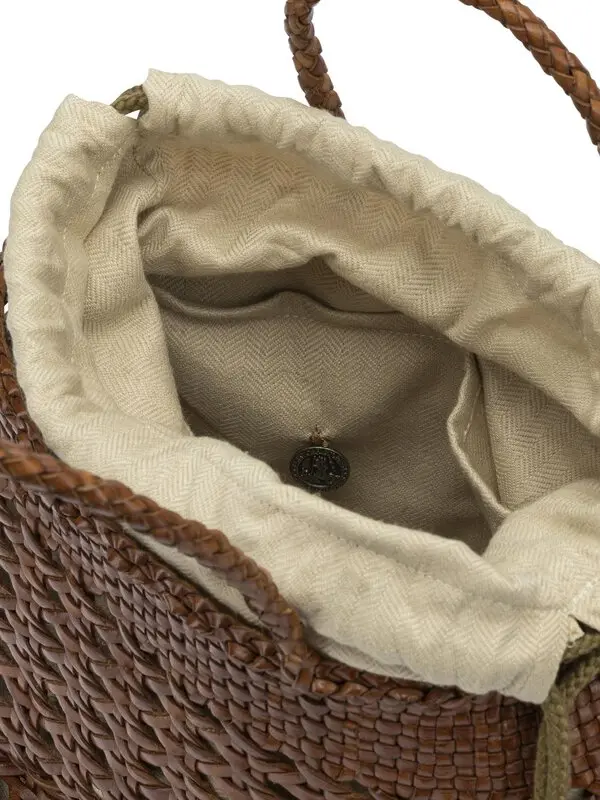 Dragon Diffusion Santa Cano Medium Handbag - Brown