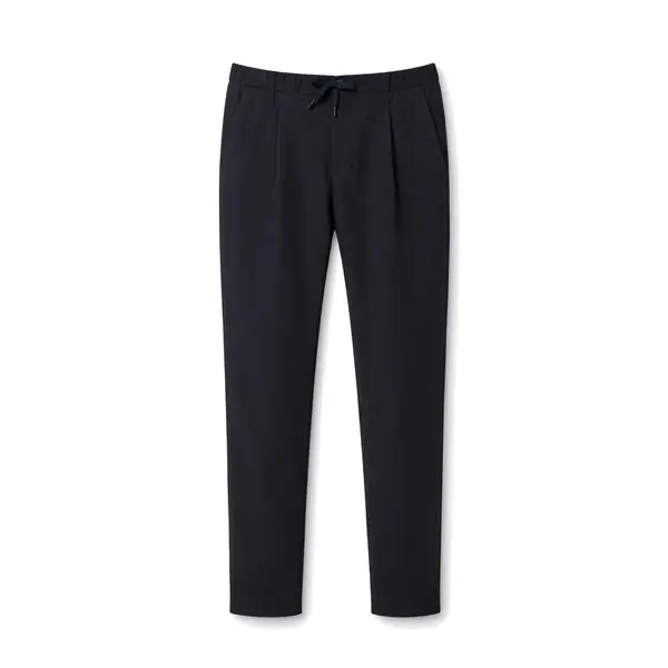 Herno Wool Casual Pants - Blue