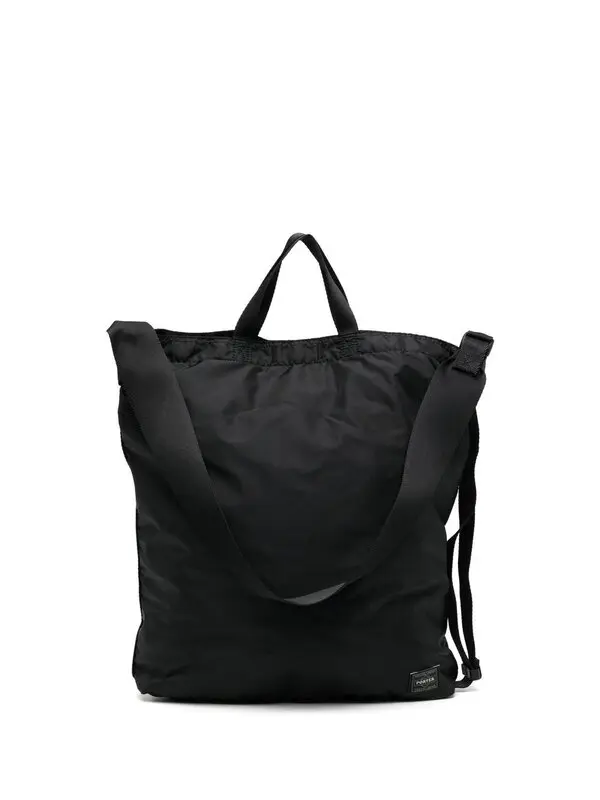 PORTER Flex 2 Way Shoulder Bag - Black