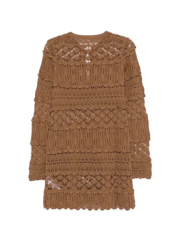 SEMICOUTURE Alvina Cotton Mini Dress