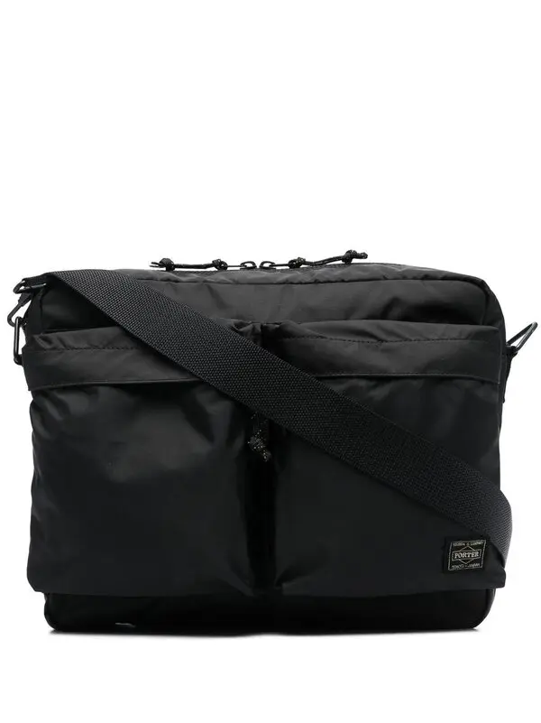 PORTER Force Crossbody Bag - Black