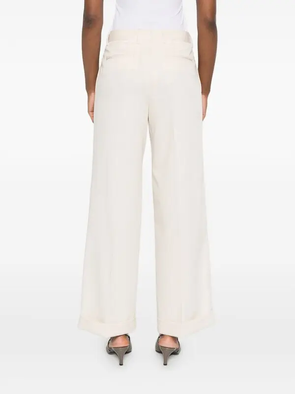 L.B.M. 1911 Linen Trousers - Ivory
