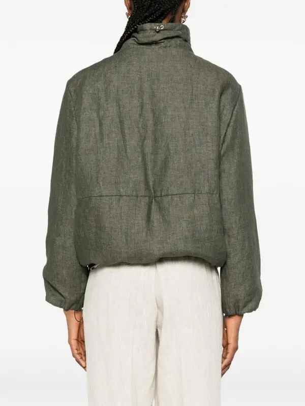 Herno Nylon Blouson Jacket - Green