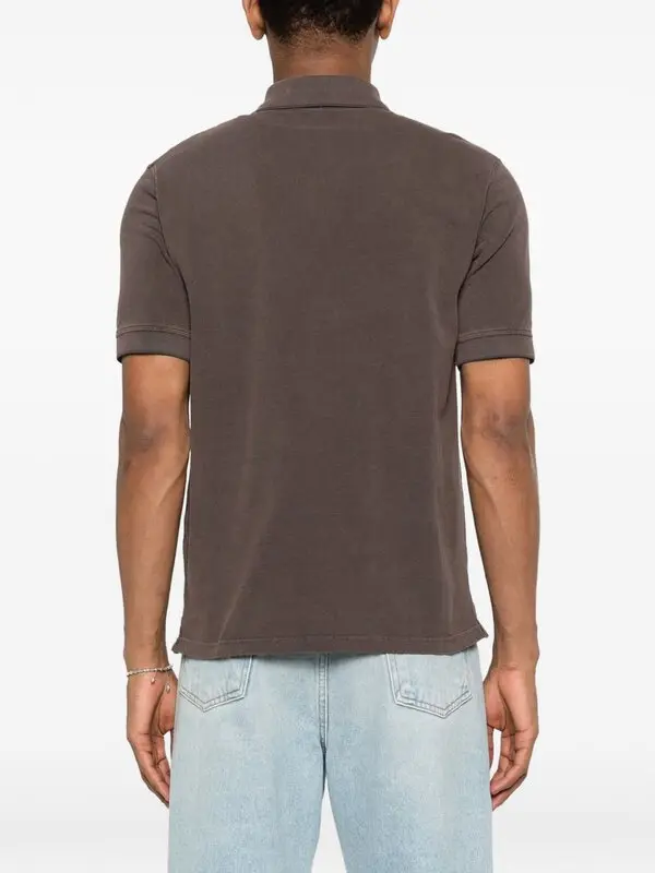 Herno Logo Cotton Polo Shirt