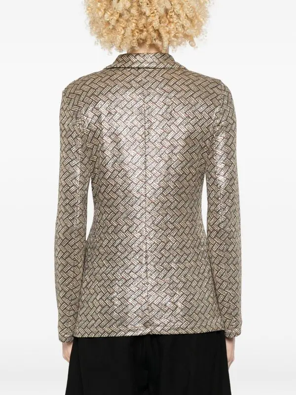 SIYU Tallis Single-breasted Jacket - Brown