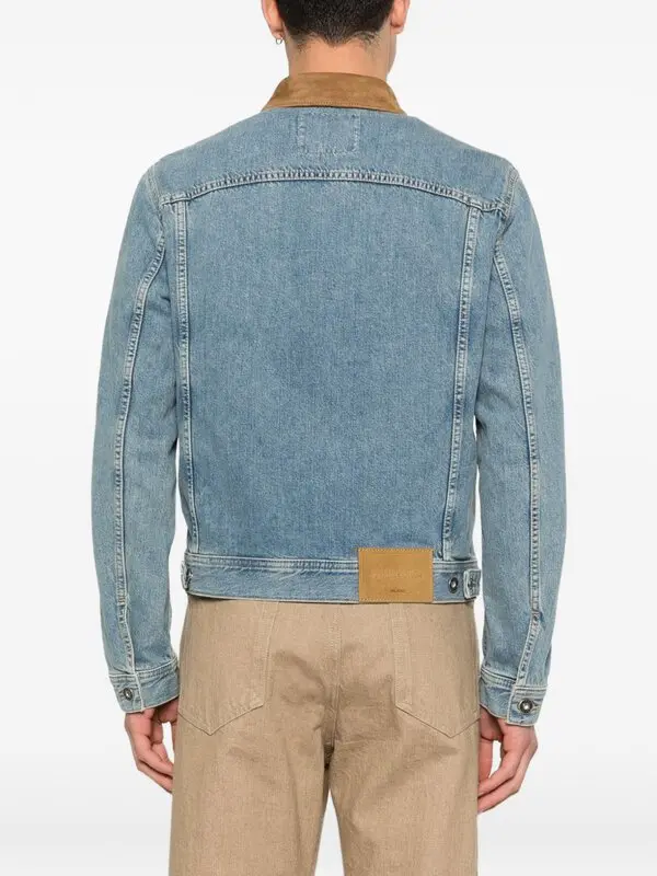 Jacob Cohen Denim Trucker Jacket - Clear Blue