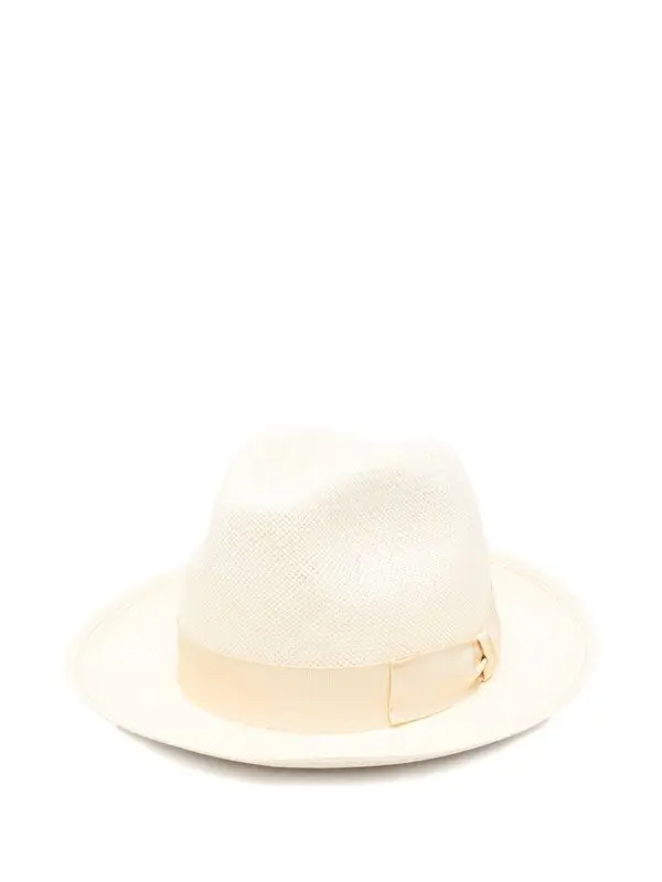 Borsalino Federico Raffia Hat - Beige