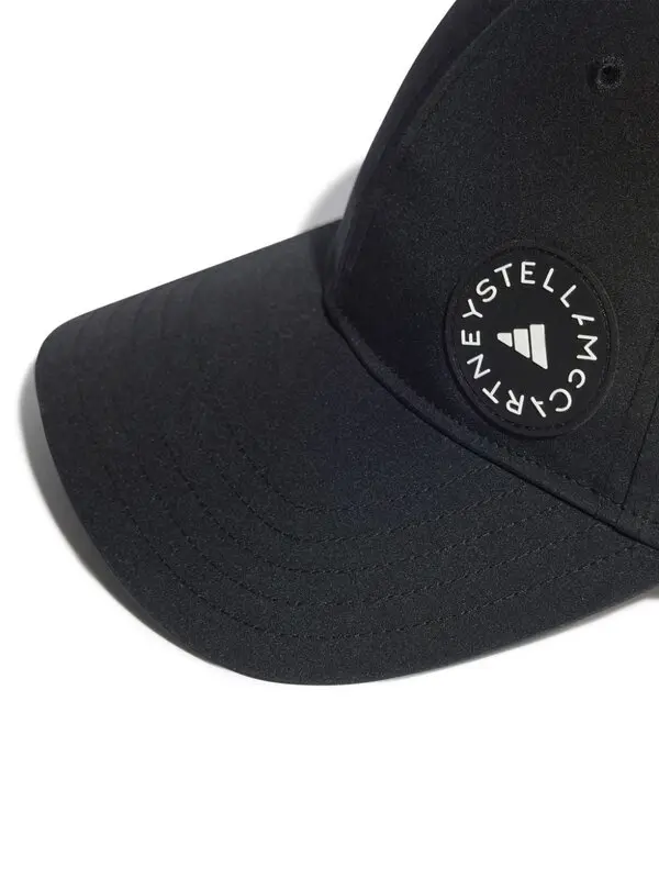 Adidas By Stella McCartney Logo Baseball Cap - Black