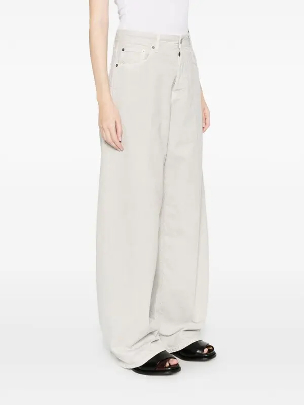 HAIKURE Bethany Wide Leg Jeans - Grey
