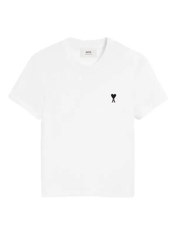 Ami De Coeur Cotton T-shirt - White