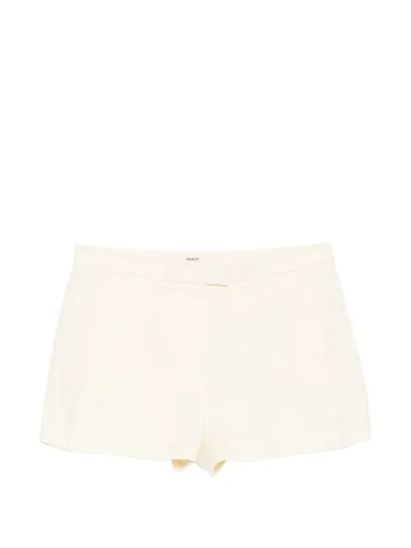 Khaite Lane Linen Shorts