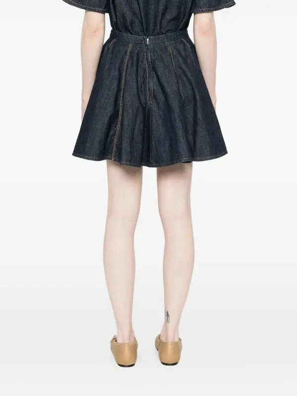 SUSANNE BOMMER Cotton Mini Skirt