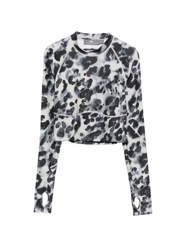 Adidas By Stella McCartney Open Back T-shirt - Black