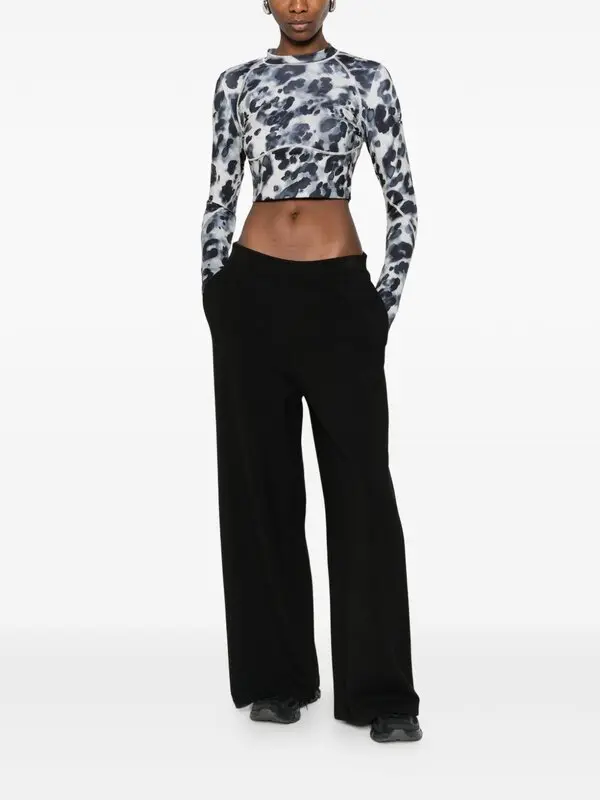 Adidas By Stella McCartney Open Back T-shirt - Black