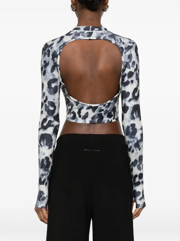 Adidas By Stella McCartney Open Back T-shirt - Black