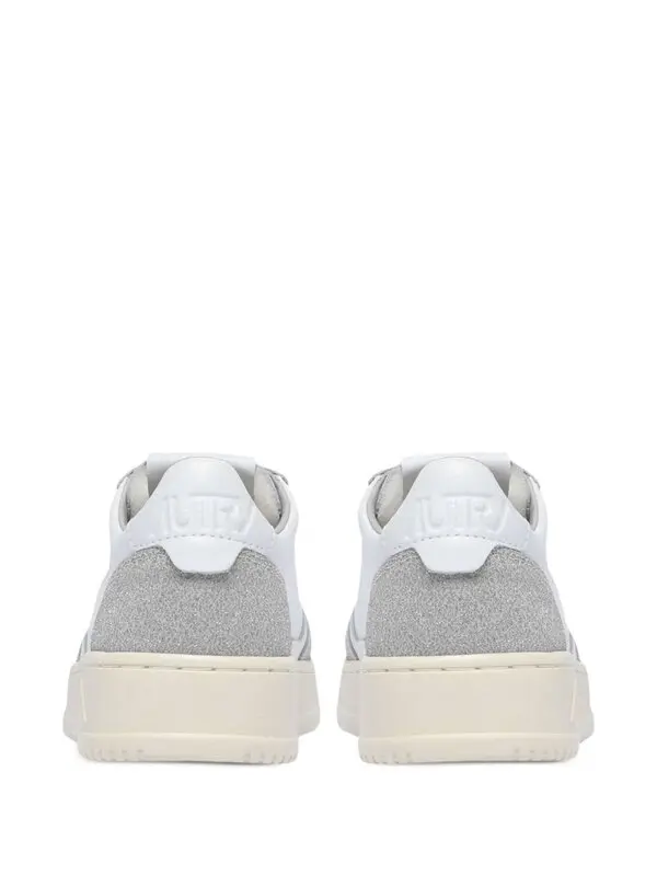 AUTRY Medalist Low Leather Sneakers - Grey