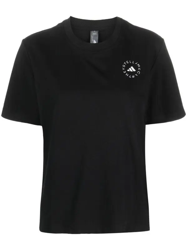 Adidas By Stella McCartney Logo T-shirt - Black