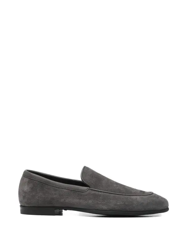 John Lobb Tyne Suede Loafers