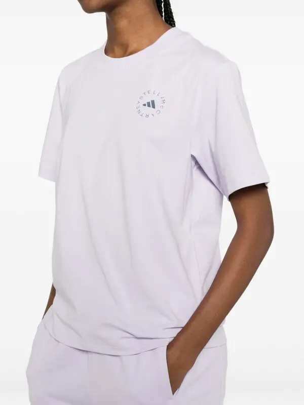 Adidas By Stella McCartney Logo T-shirt - Lilac