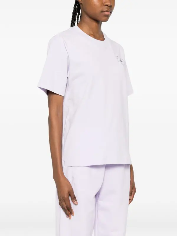 Adidas By Stella McCartney Logo T-shirt - Lilac