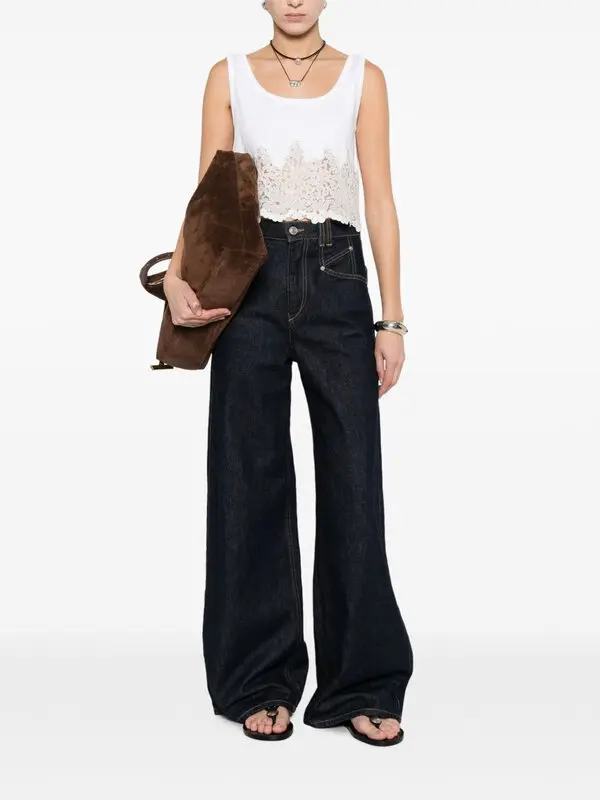 Ermanno Scervino Knitted Tank Top