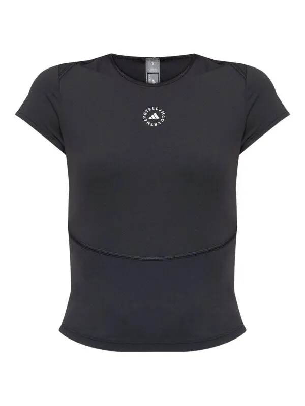 Adidas By Stella McCartney Logo T-shirt - Black