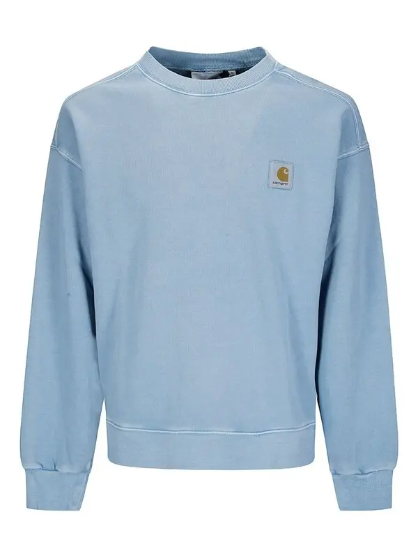 Carhartt Work In Progress Cotton Logo Sweatshirt