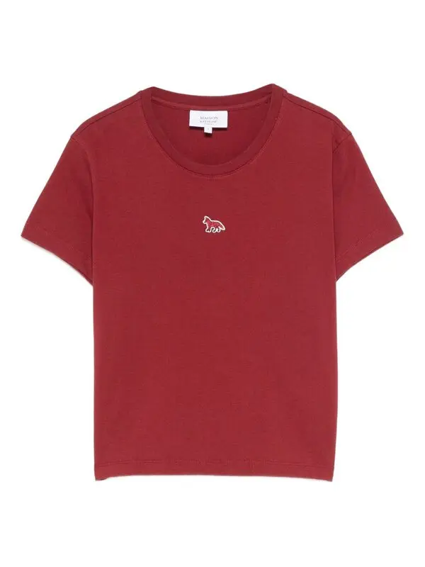 Maison Kitsuné Logo Cotton T-shirt - Blue