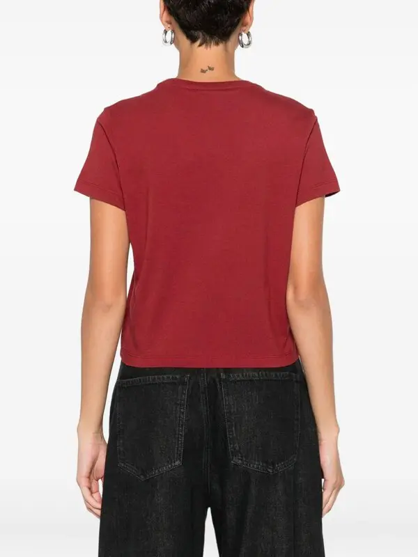 Maison Kitsuné Logo Cotton T-shirt - Blue