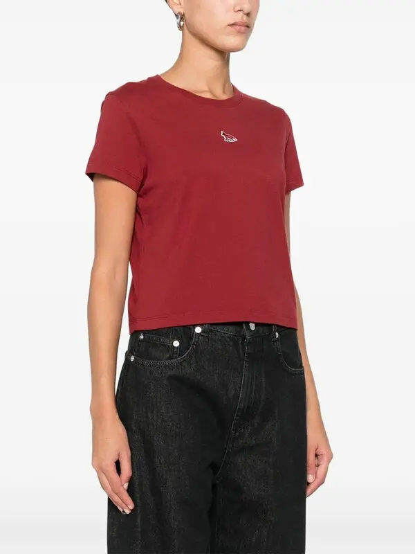 Maison Kitsuné Logo Cotton T-shirt - Blue