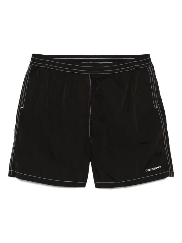 Carhartt Work In Progress Swim Shorts - Black