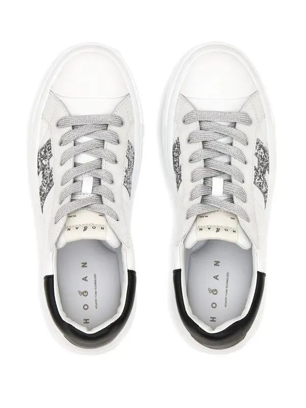 Hogan H705 Leather Sneakers - White